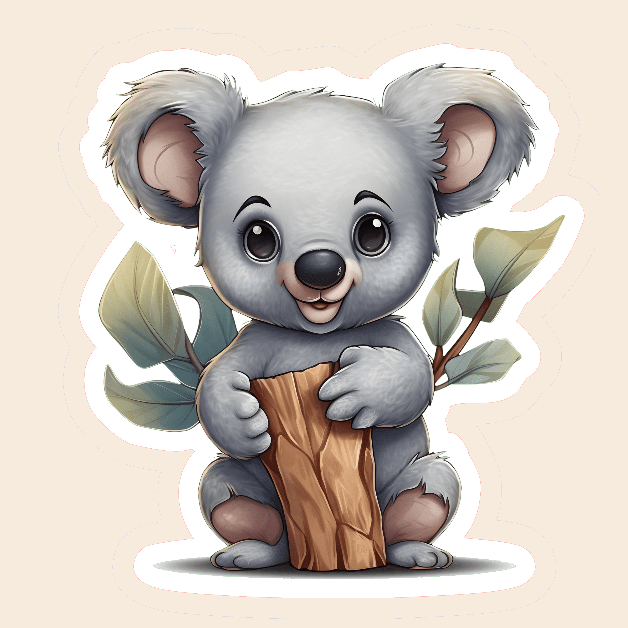 Cute Baby Animal II Iron-On (HTV) Decals - Sticker Bits